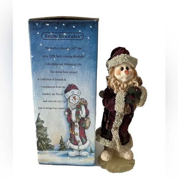 Boyds Bears | Holiday | 20 Boyds Dooodes Jolly Ol St Frostnick Figurine ...